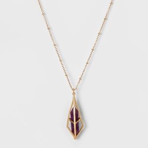 Universal Thread | Jewelry | Caged Semi Precious Shard Pendant ...